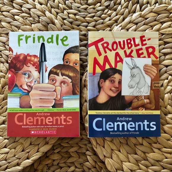 Scholastic | Other | New Trouble Maker And Frindle Childrens Books ...